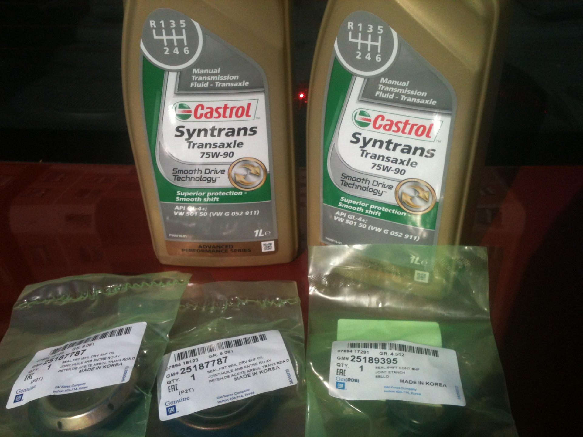 Замена сальника первичного вала — Chevrolet Aveo Sedan (1G), 1,4 л ...