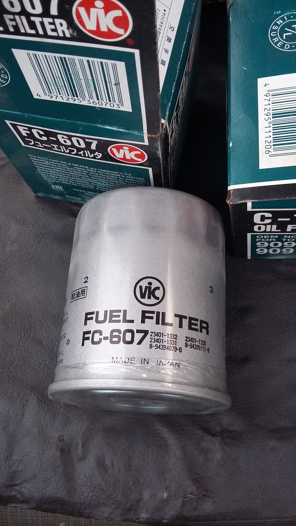 FC607 Топливный фильтр VIC | Запчасти на DRIVE2