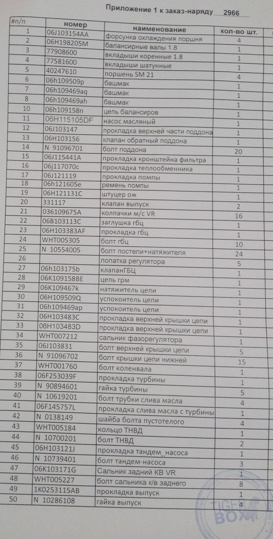 N10700201 Болт (M6х22) / VAG | Запчасти на DRIVE2