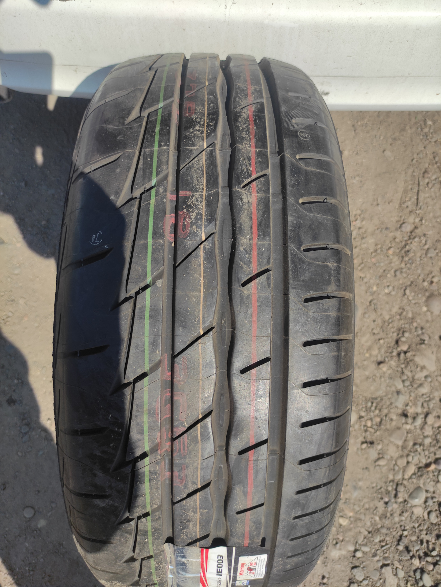 Bridgestone Potenza Adrenalin RE003 205/50 R17 93W XL — Subaru Legacy (BE/BH/BT), 2 л, 2002 года ...