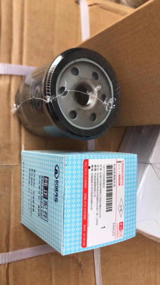 1017100XEB02 Фильтр масляный GREAT WALL | Запчасти на DRIVE2