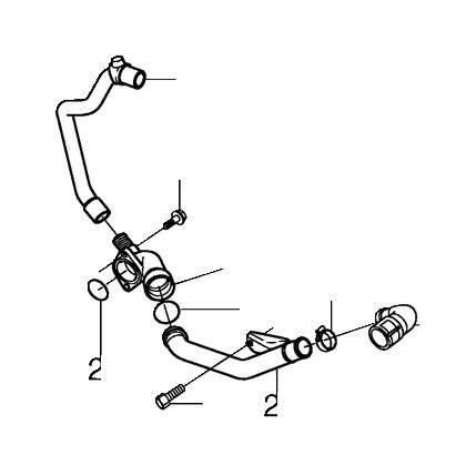 30723204 Кронштейн радиатора охлаждения двигателя Volvo | Запчасти на ...