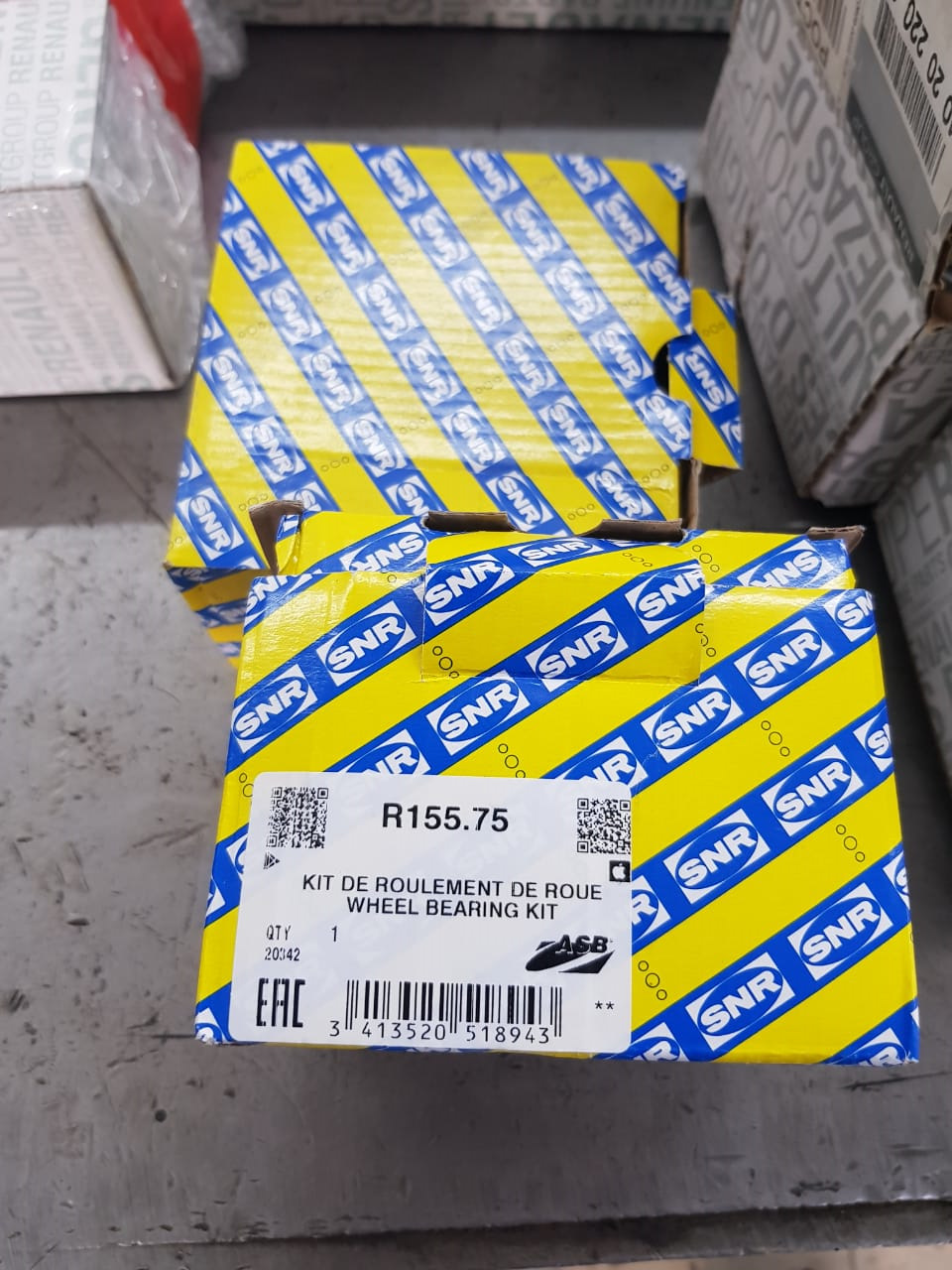 R15575 Подшипник ступичный с ремкомплектом NTN-SNR | Запчасти на DRIVE2