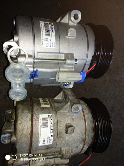 96863368 Компрессор кондиционера в сборе GM | Запчасти на DRIVE2