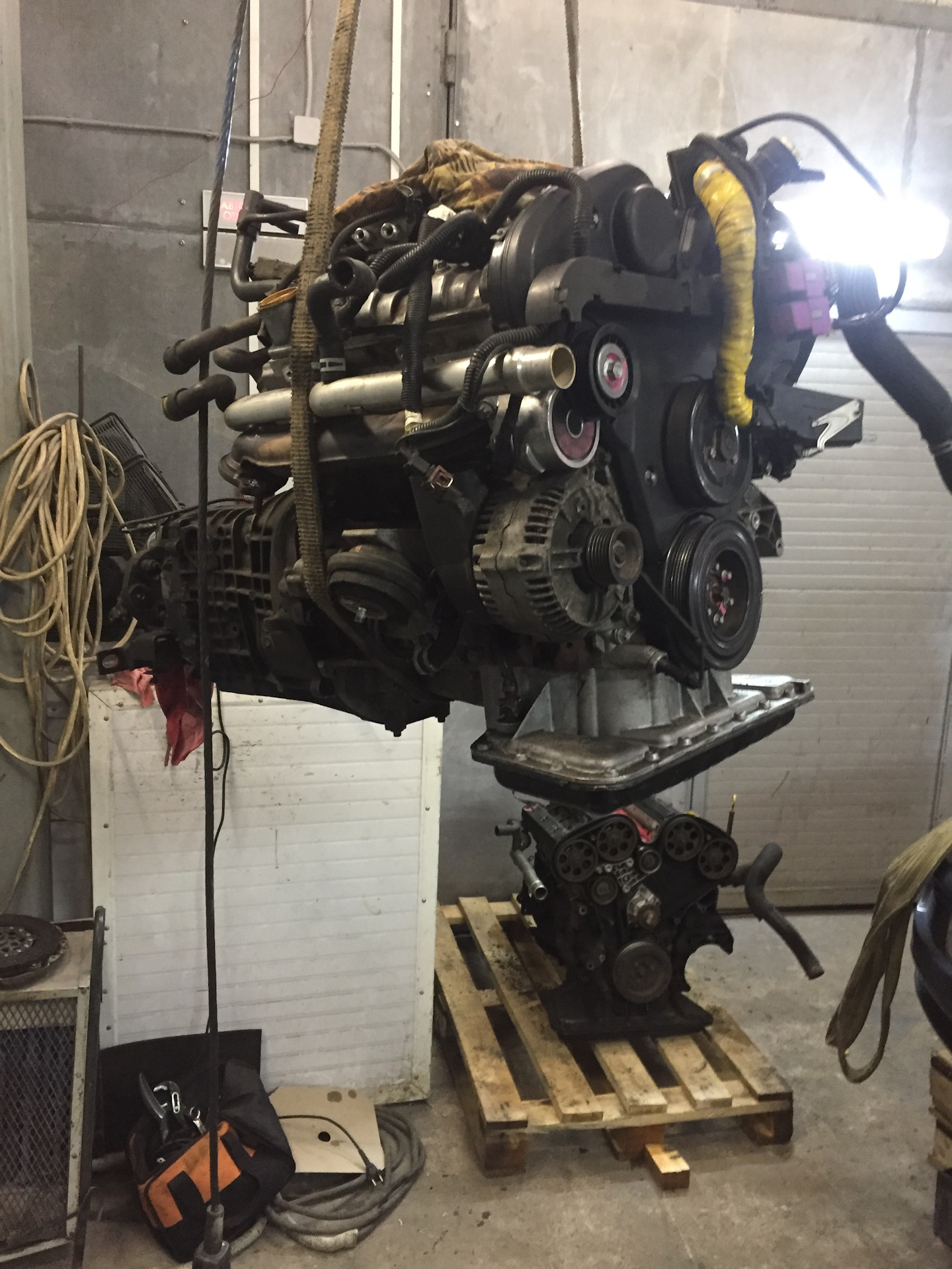 Свап 3.2 — Opel Omega B, 3,2 л, 1994 года | тюнинг | DRIVE2