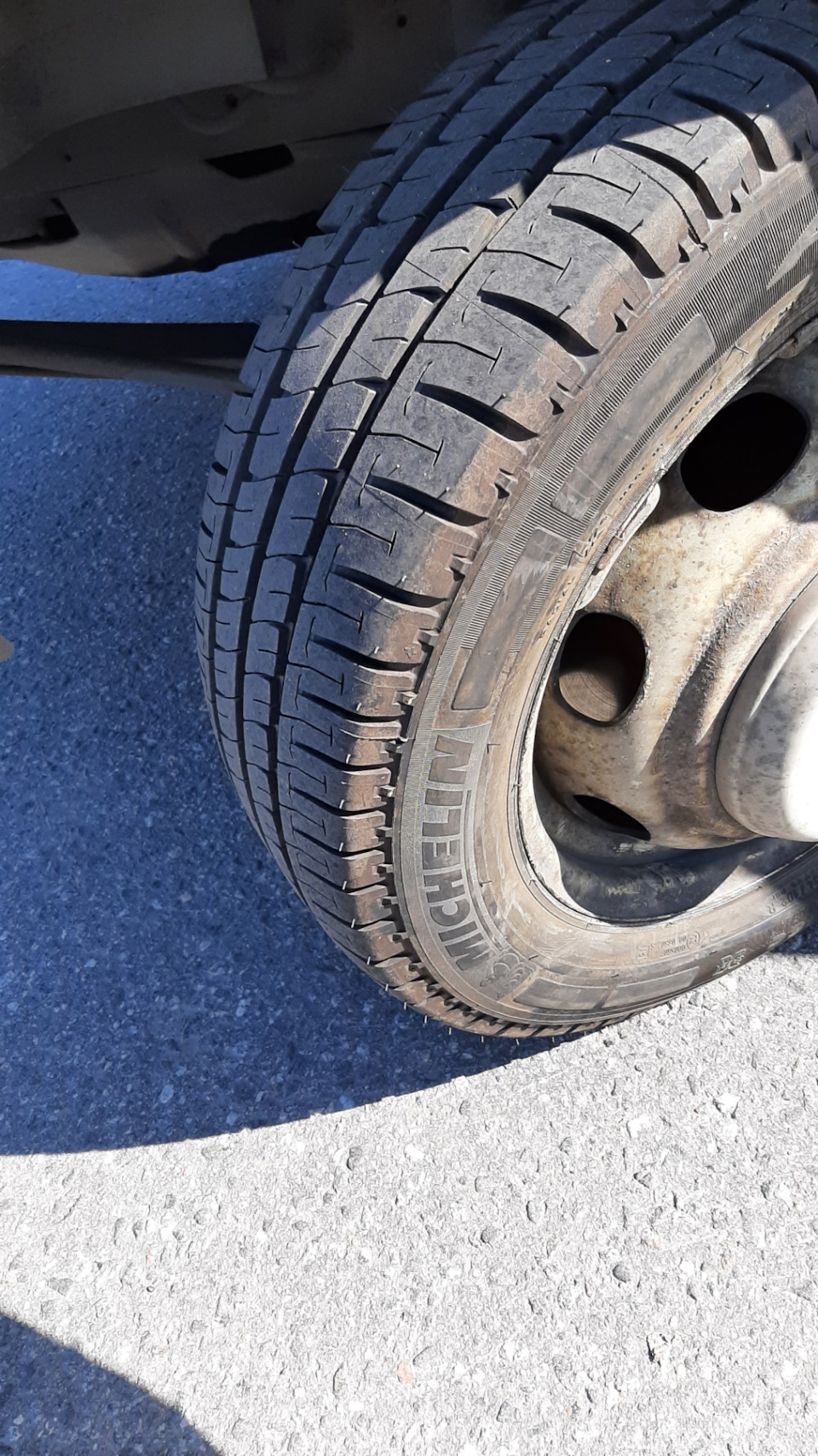 Шины на перед michelin — ГАЗ Газель, 2,9 л, 2015 года | шины | DRIVE2