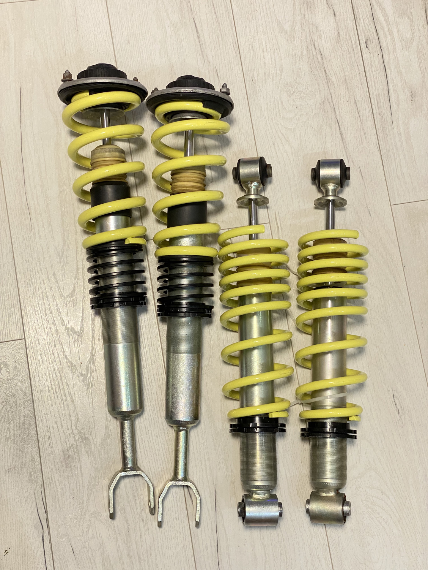 Установка ST Suspension Audi A4 B5 quattro — Audi A4 (B5), 1,8 л, 1999 ...