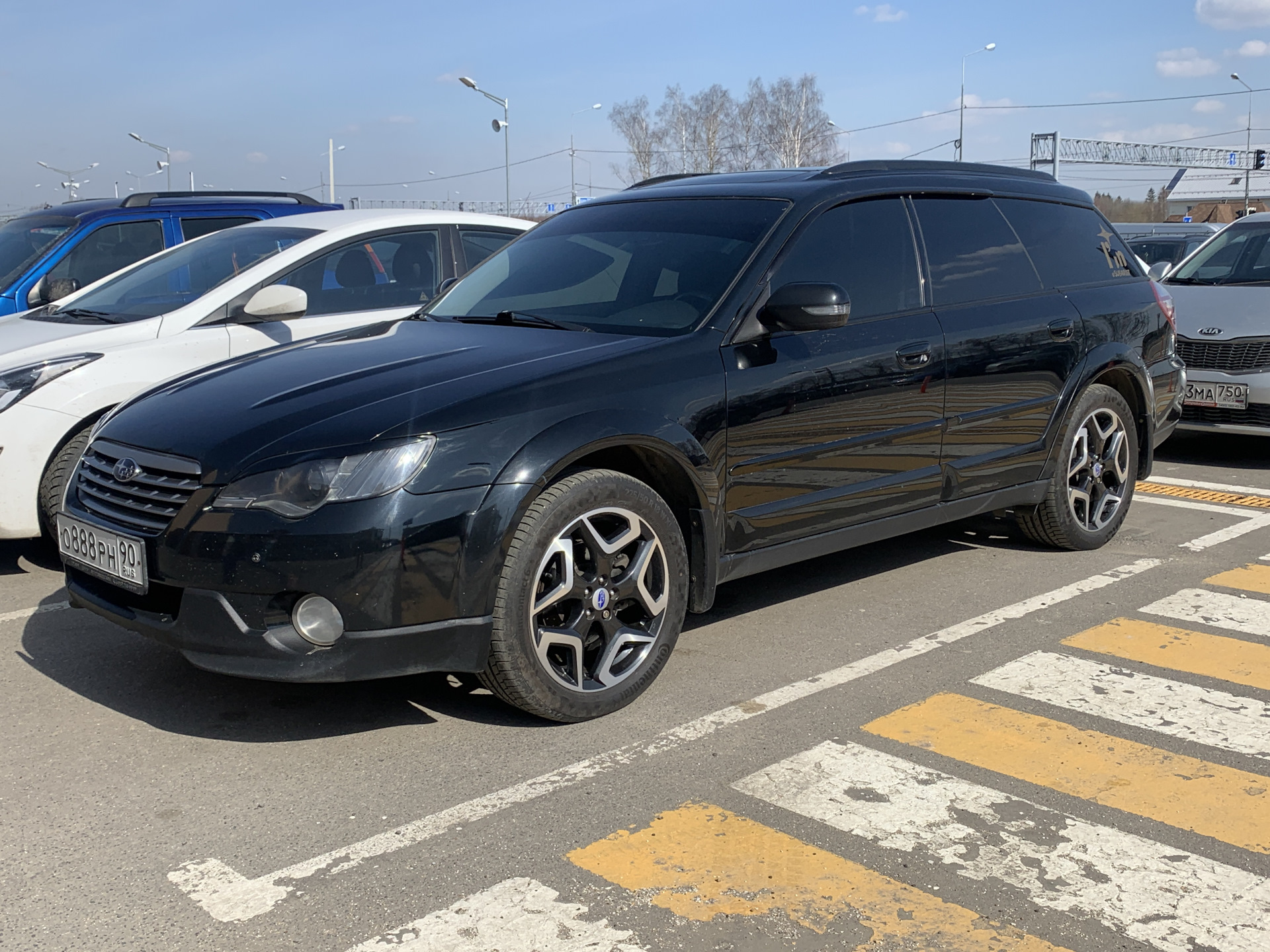 Лето 2021! Колеса от XV R18👍🏼 — Subaru Outback (BP), 3 л, 2008 года | шины | DRIVE2