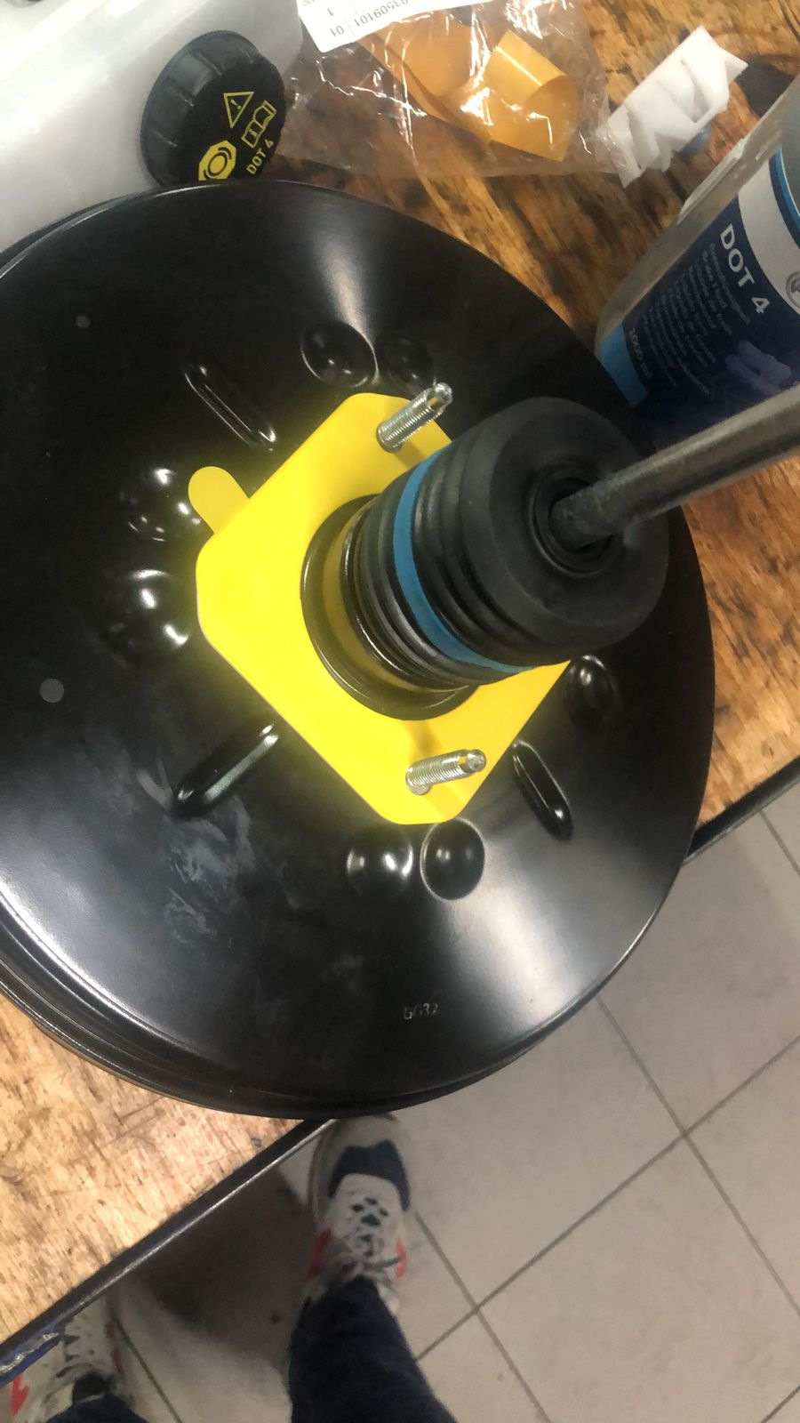 доработка тормозной системы [ГТЦ 25.4] — Skoda Octavia A7 Mk3, 2 л ...