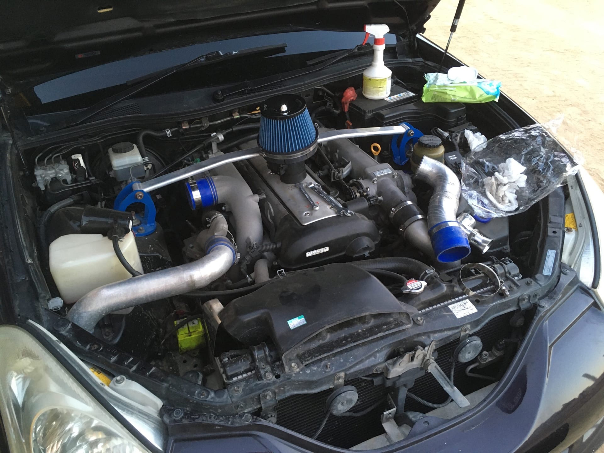 Замена фильтра нулевого сопротивления — Toyota Verossa, 2,5 л, 2001 ...