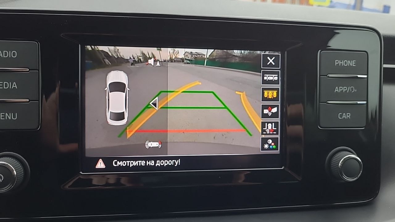 Swing MIB3 и камера заднего вида — Skoda Rapid (1G), 1,6 л, 2017 года ...