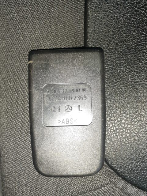 A2048602369 Замок ремня безопасности Mercedes | Запчасти на DRIVE2