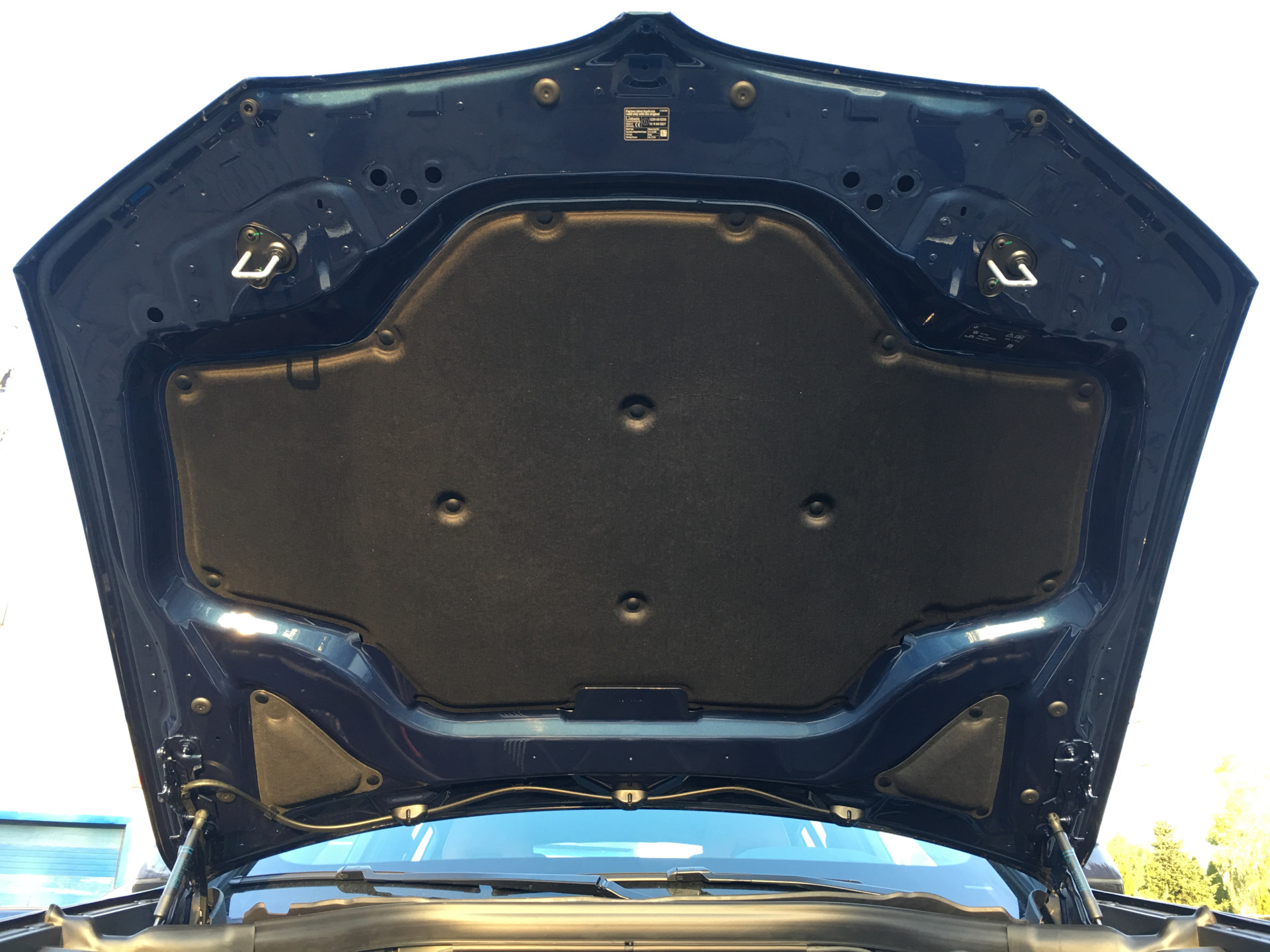 Шумка капота Х4 — BMW X4 (G02), 3 л, 2020 года | запчасти | DRIVE2