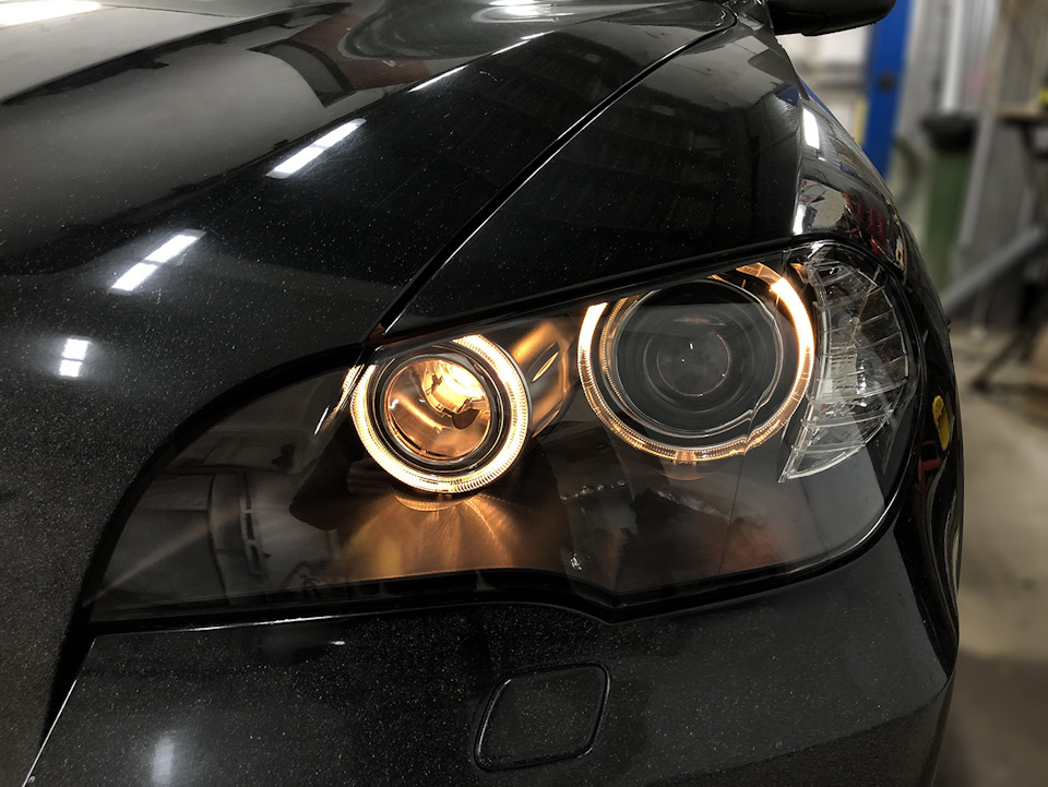 BMW X5 E70 — Светодиодные би-линзы GTR Zeus — HotFix на DRIVE2