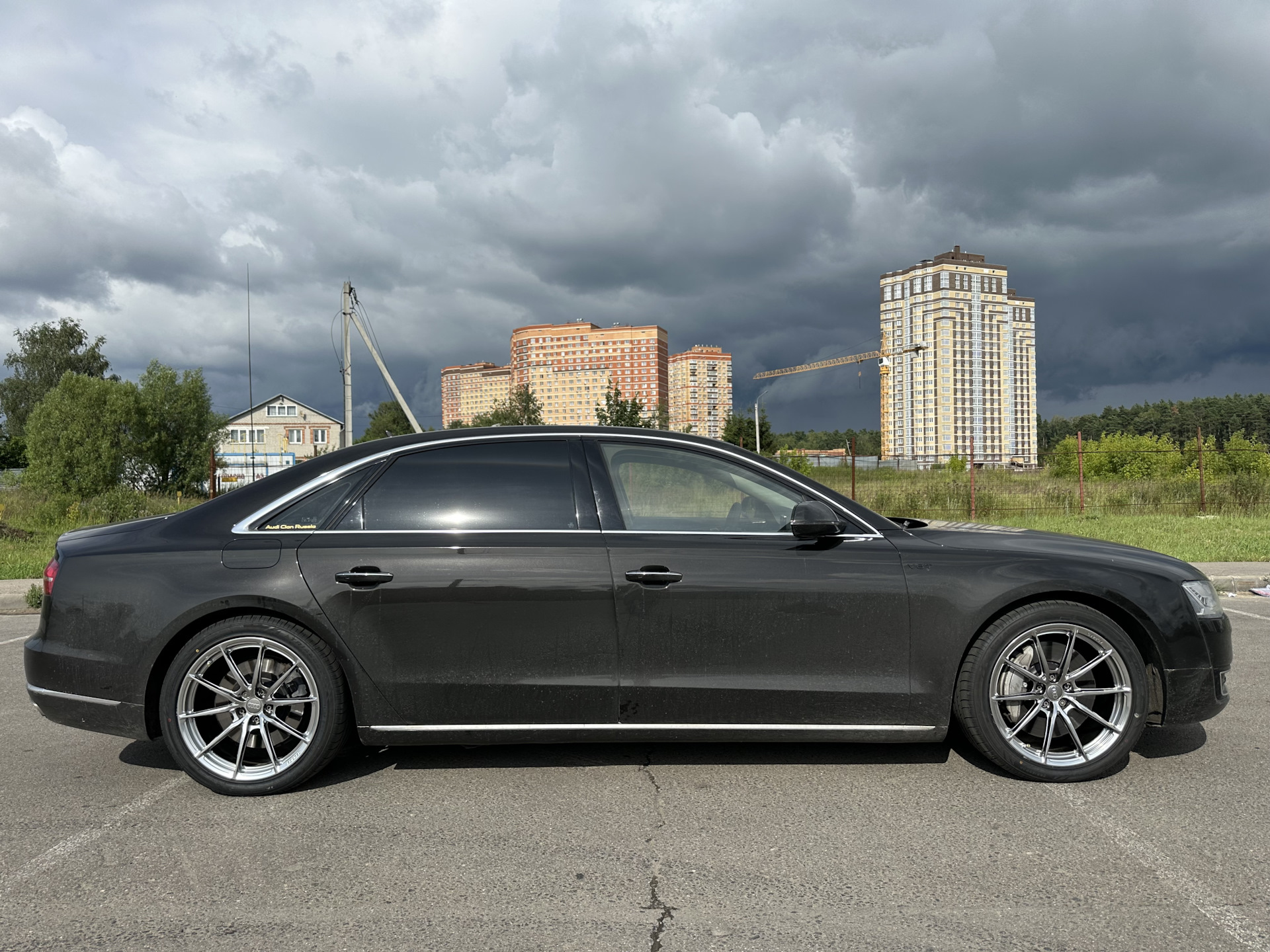 17: Новые колёса и небольшое ТО — Audi A8 (D4), 4 л, 2014 года ...