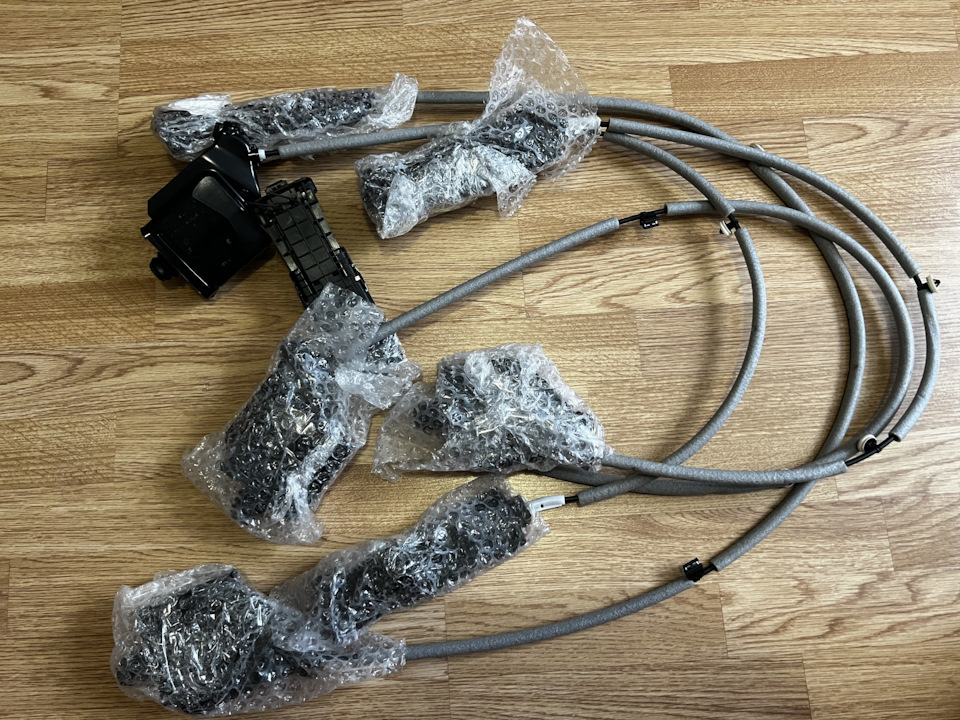 PR-4B3. Установка защиты дверей. — Skoda Kodiaq (1G), 1,4 л, 2018 года ...