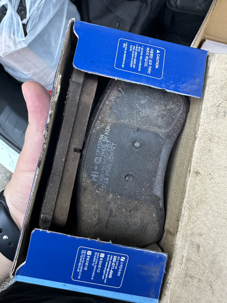 SP1399A Колодка тормозные передние обычные SANGSIN | Запчасти на DRIVE2