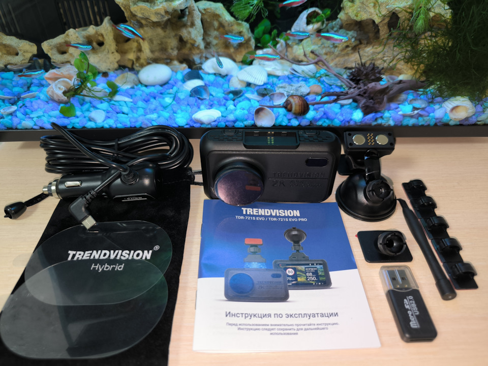 ДОСТОЙНЫЙ ПОМОЩНИК В ДОРОГЕ: ВИДЕОРЕГИСТРАТОР TRENDVISION TDR-721S EVO 2K — DRIVE2