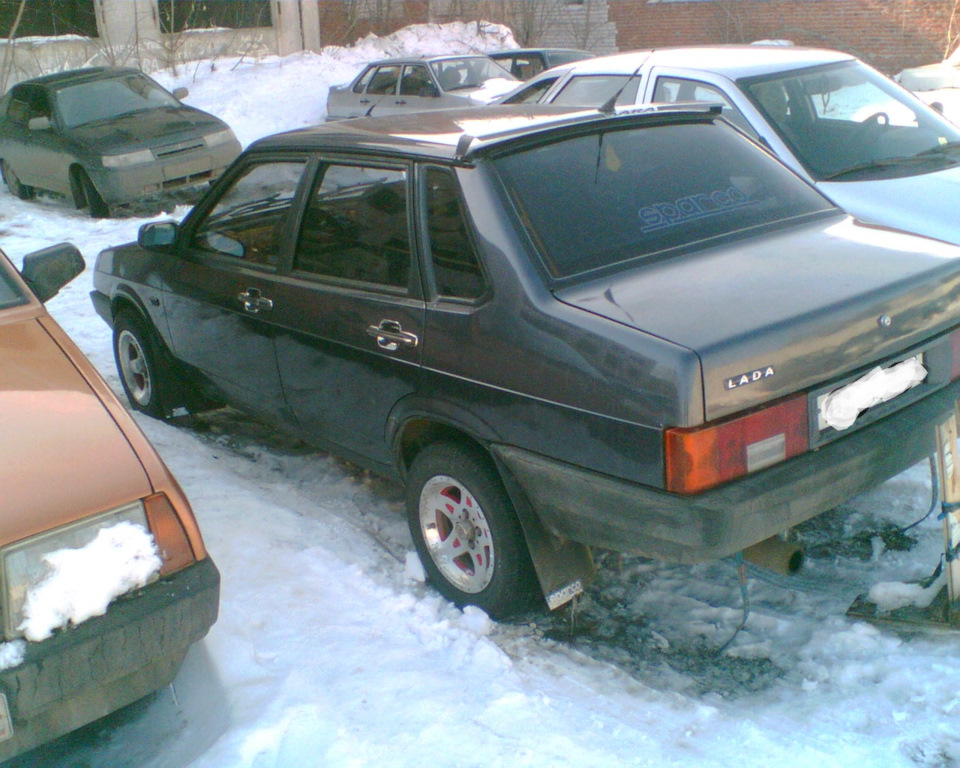 Антенна на дефлектор — LADA 21099, 1,5 л., 1997 года | стайлинг | DRIVE2