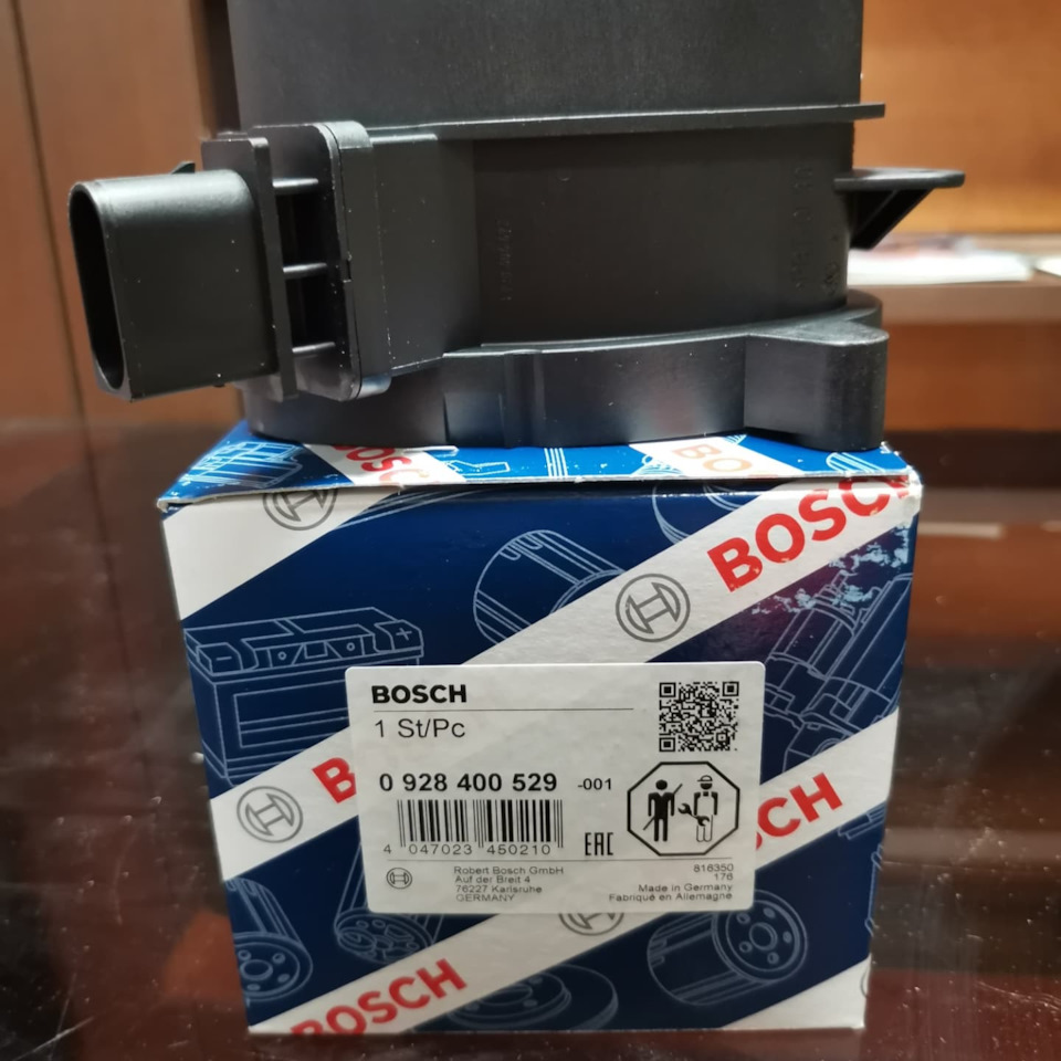 Расходомер воздуха BOSCH 0928400529 — VODILA.BY на DRIVE2