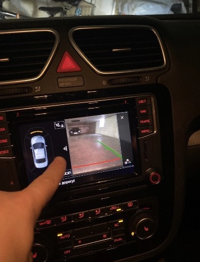 Доустановка камеры RFK Low к Discovery Media PQ — Volkswagen Eos, 2 л ...