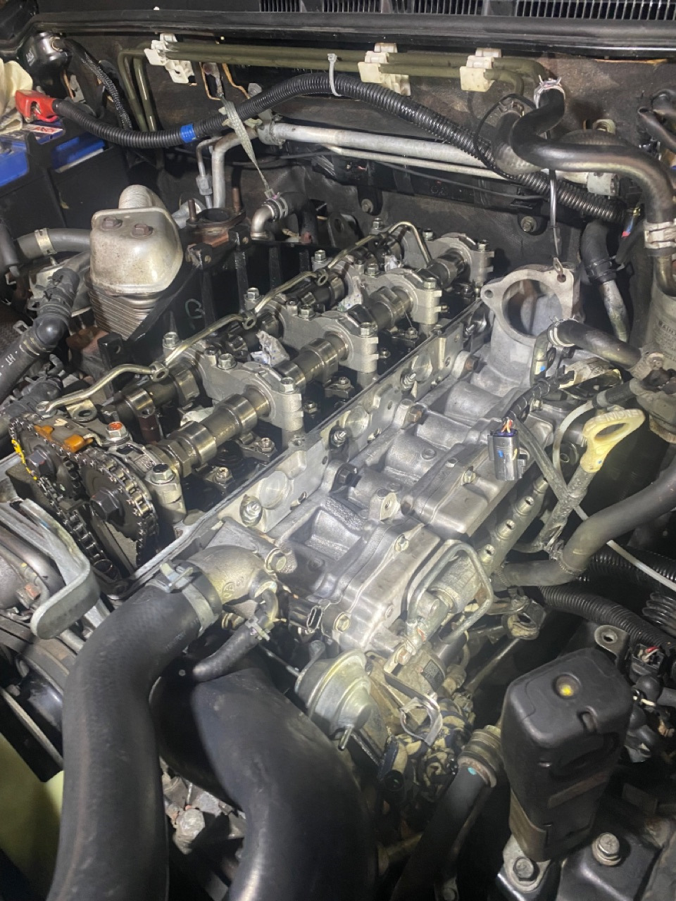 Замена топливных Форсунок — Mitsubishi Pajero (4G), 3,2 л, 2011 года ...