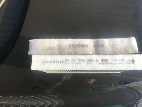 272774936R Фильтр салона RENAULT | Запчасти на DRIVE2