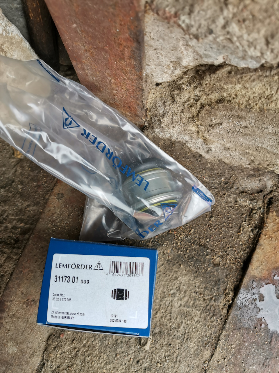 3117301 Bearing, wheel bearing housing LEMFORDER | Запчасти на DRIVE2