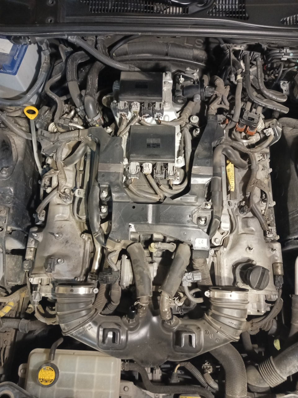 Течь теплообменника в развале блока UR — Lexus LS (USF40/41), 4,6 л ...