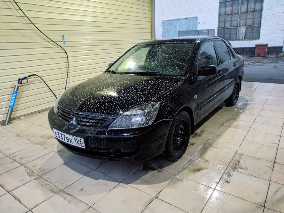 Литые диски на зиму — Mitsubishi Lancer IX, 1,6 л, 2006 года | колёсные ...