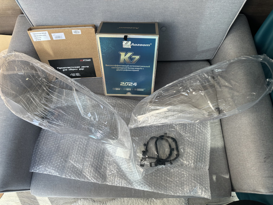 #34 Переделка фар на BiLed Aozoom K7 Dragon Knight (Часть 1. Подготовка) — BMW X5 (E70), 3 л ...