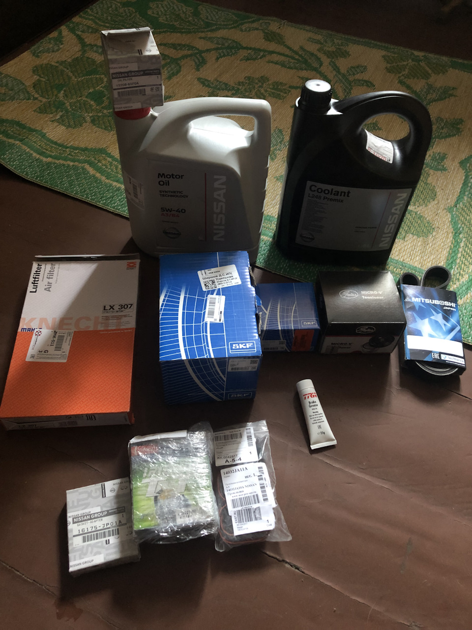 14032JA11A Прокладка впускного коллектора NISSAN INFINITI | Запчасти на ...