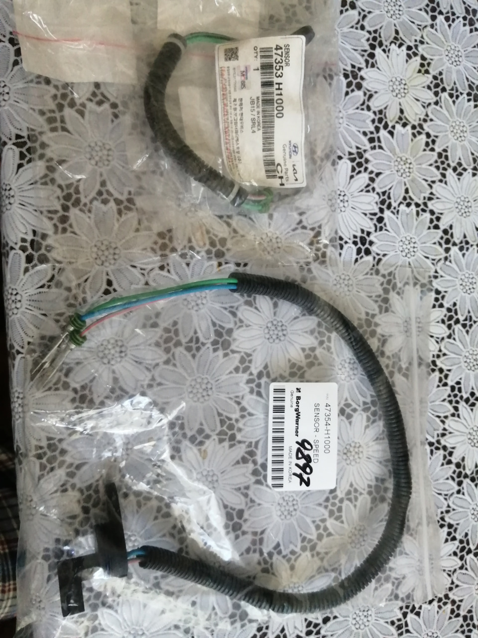 47354H1000 Датчик скорости KIA HYUNDAI | Запчасти на DRIVE2