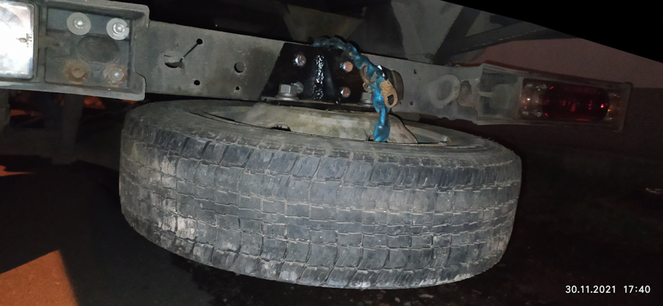 Крепление запаски на ГАЗель — DRIVE2