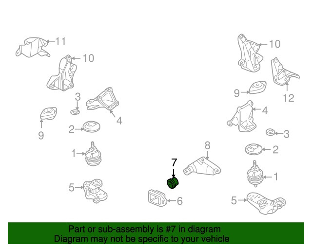8D0199339P Отбойник амортизатора VAG | Запчасти на DRIVE2