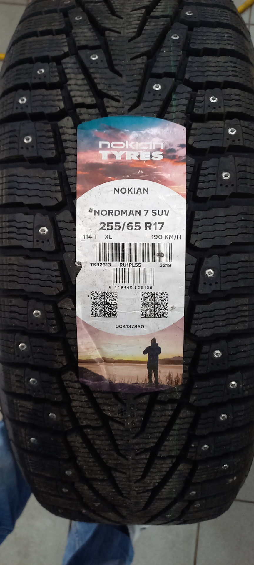 Замена зимней резины на Nokian Tyres Nordman 7 SUV — Nissan Pathfinder (3G), 2,5 л, 2007 года ...