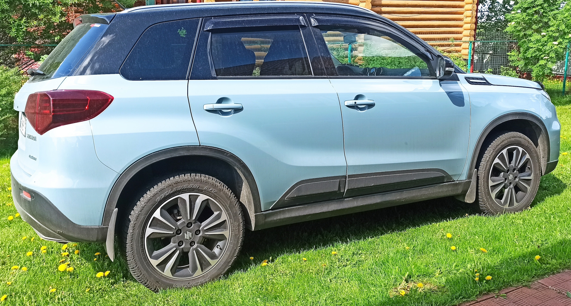Диски Slik L-222 — Suzuki Vitara (4G), 1,4 л, 2019 года | колёсные диски | DRIVE2