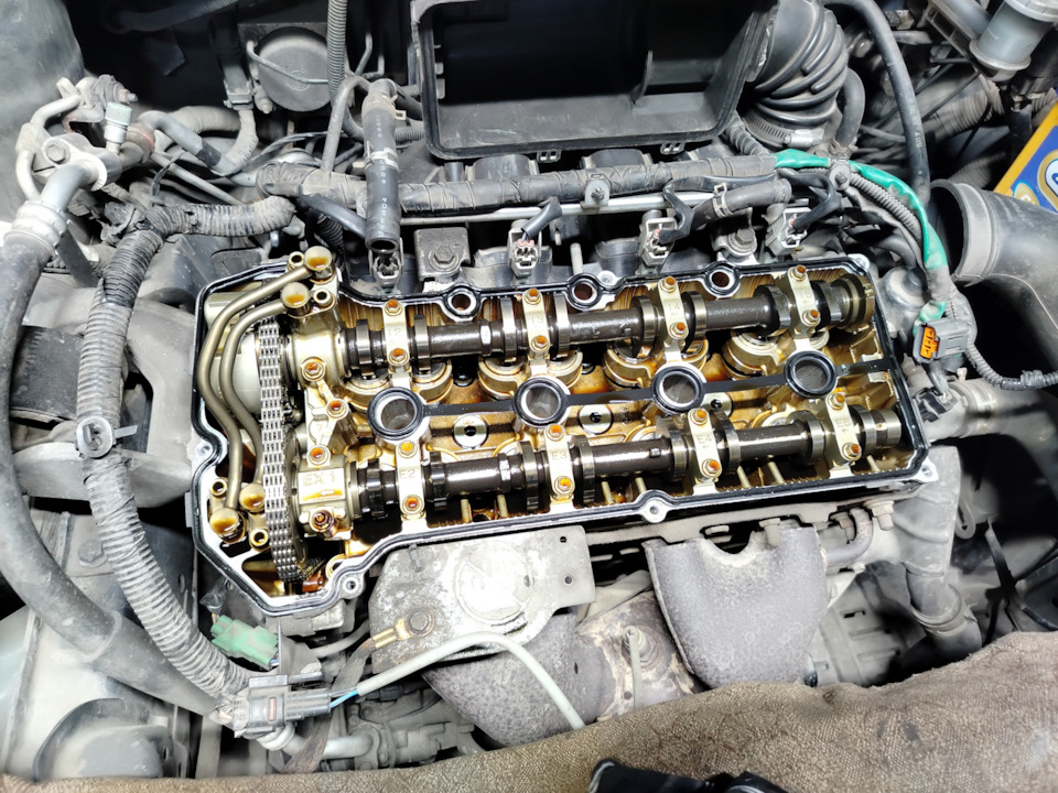 Замена маслосъемных колпачков (сальники клапанов) — Suzuki SX4 Sedan, 1 ...