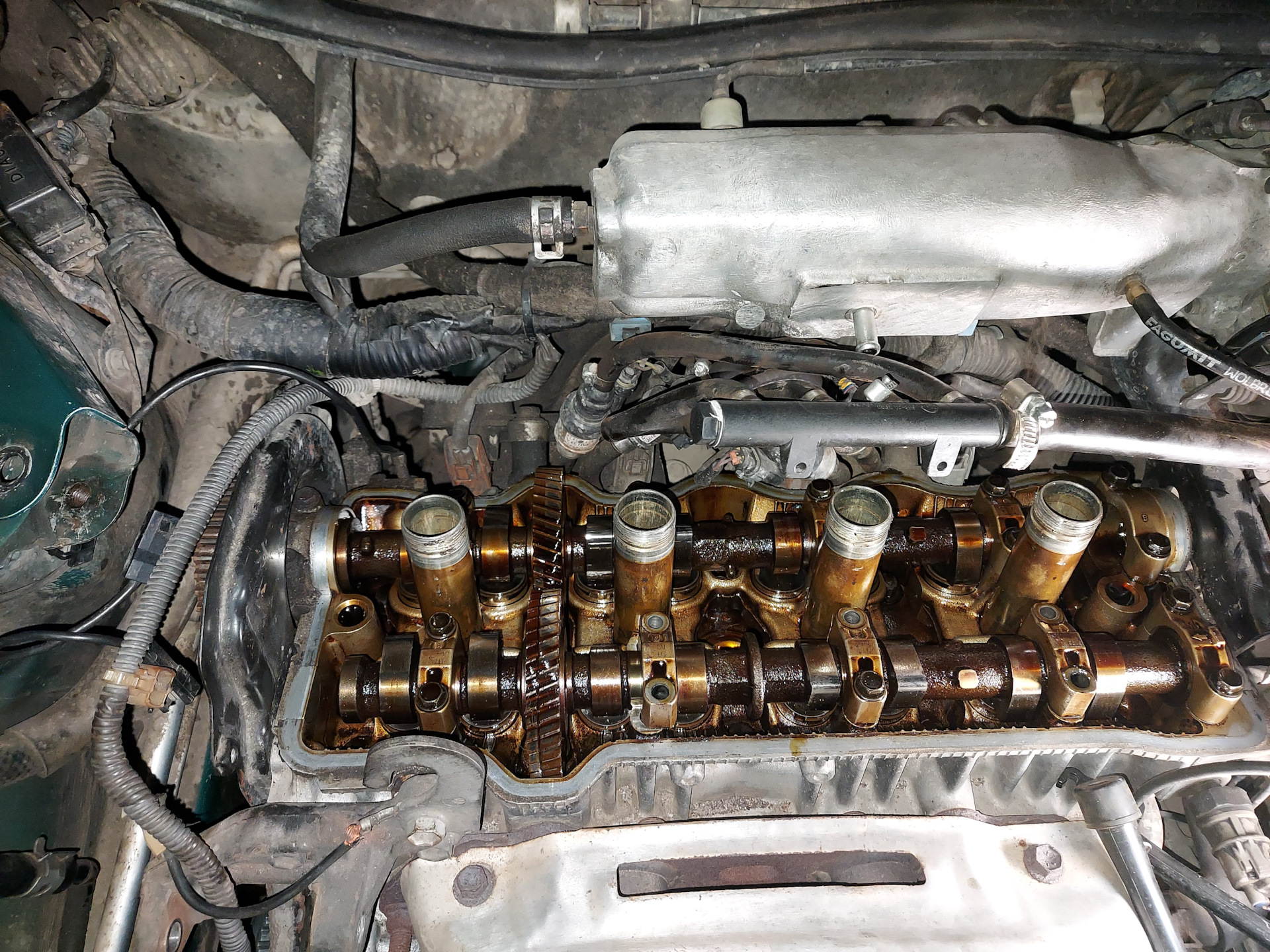 Замена грм — Toyota Camry (XV20), 2,2 л, 2001 года | плановое ТО | DRIVE2