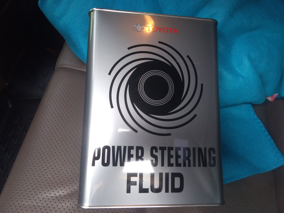 Смена жидкости в гидроусилители руля. — Lexus GX (URJ150), 4,6 л, 2012 ...