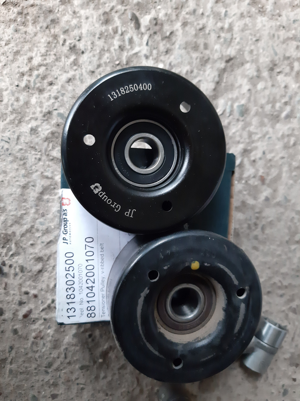 Замена Магнита Распредвала, роликов натяжителя, и правка Дисков OZ ...