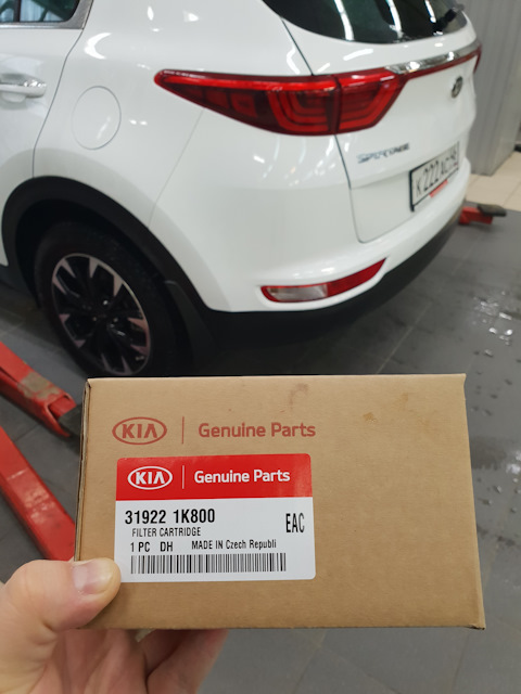 319221K800 Фильтр топливный (дизель) KIA HYUNDAI | Запчасти на DRIVE2