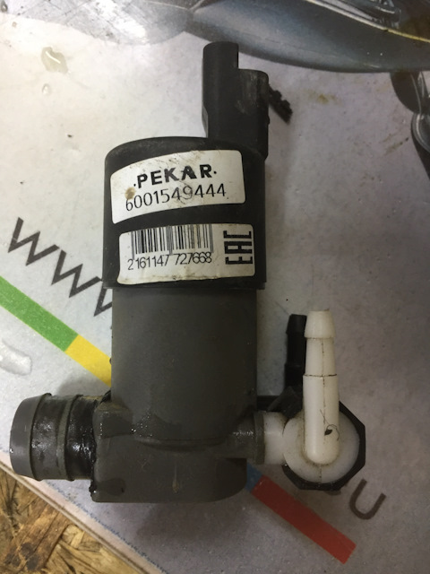 6001549444 Насос омывателя стекла RENAULT | Запчасти на DRIVE2