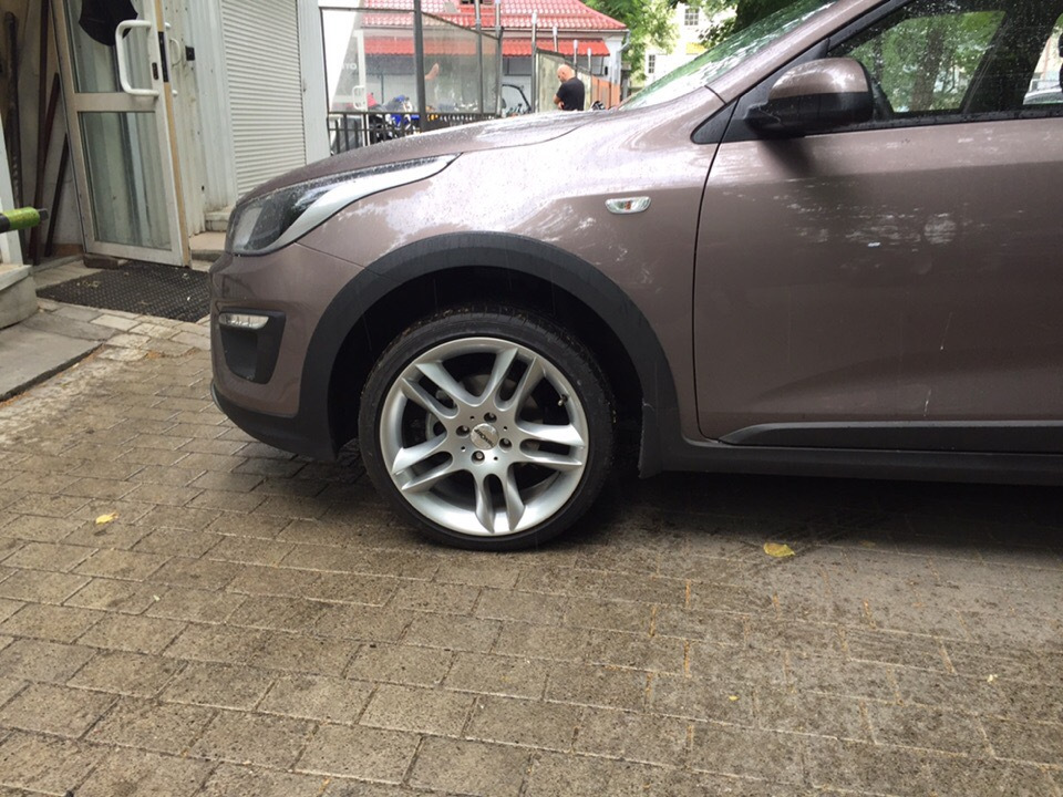 Ronal LZ 7.5x17/4x100 ET35 Made in Germany — KIA Rio X-Line, 1,6 л ...