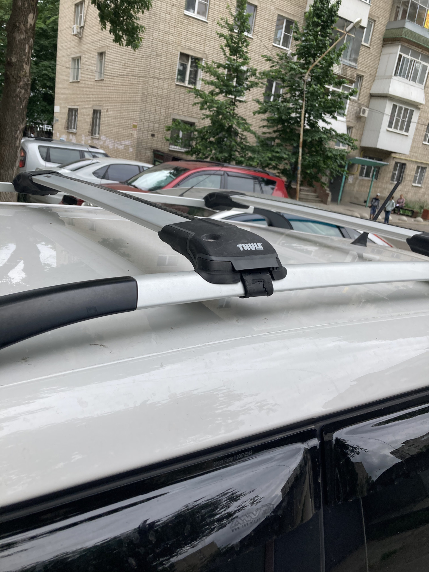 Thule "WingBar Edge” 9581 — Skoda Fabia Scout, 1,2 л, 2012 года ...