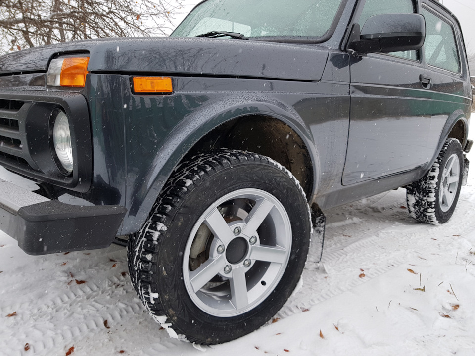 Диски КиК Титан-Тех — Lada 4x4 3D, 1,7 л, 2020 года | шины | DRIVE2