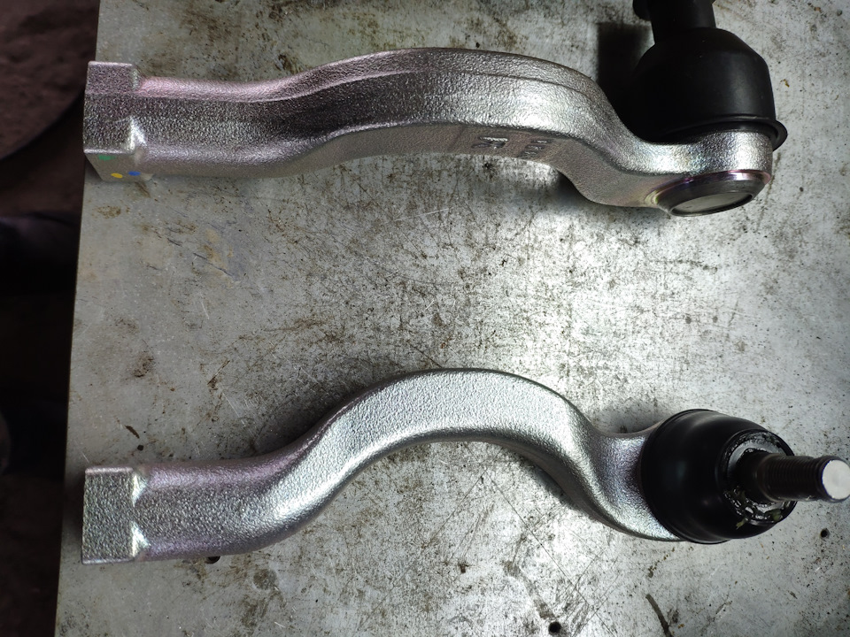 Наконечники рулевые на pajero sport 2 4422a097 и 4422a096 — DRIVE2