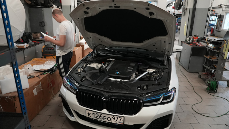 Дооснащение Water Blade (BMW OEM) — BMW 5 series Touring (G31), 3 л ...