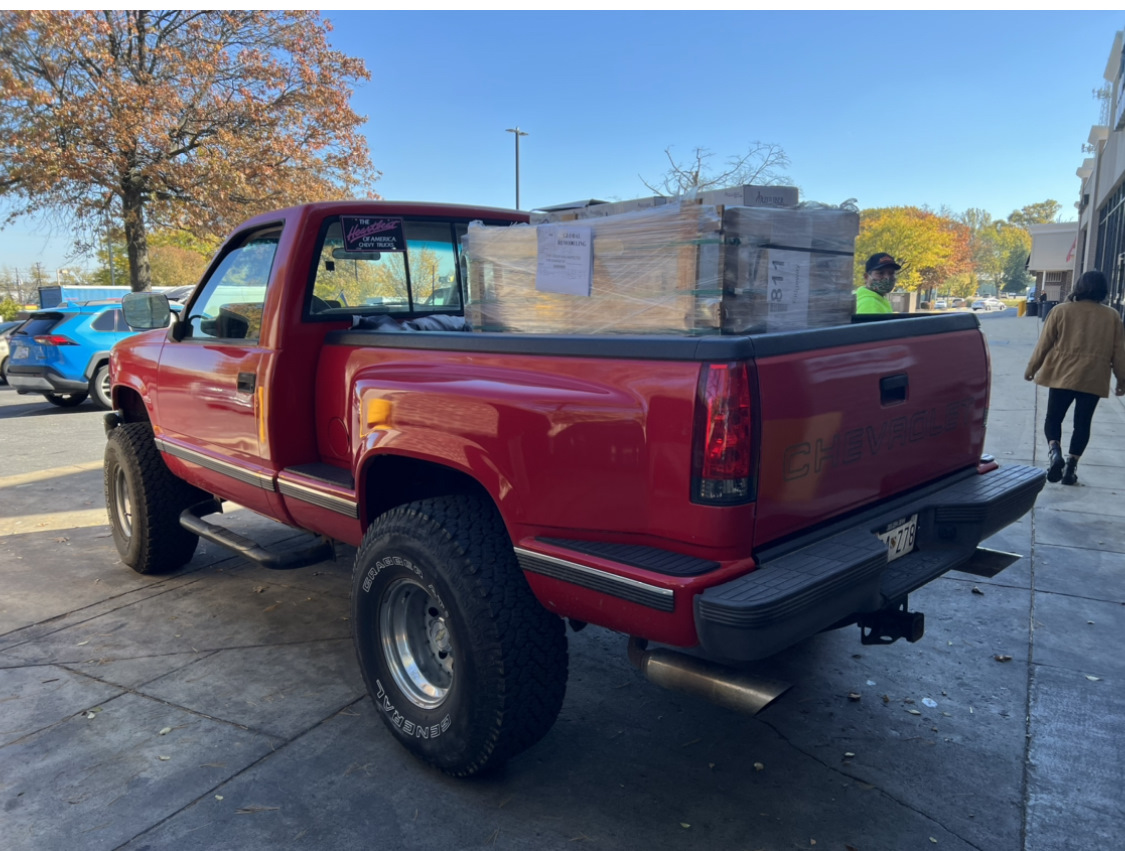 Возим грузы — Chevrolet Silverado (GMT800), 5,7 л, 1999 года | просто ...