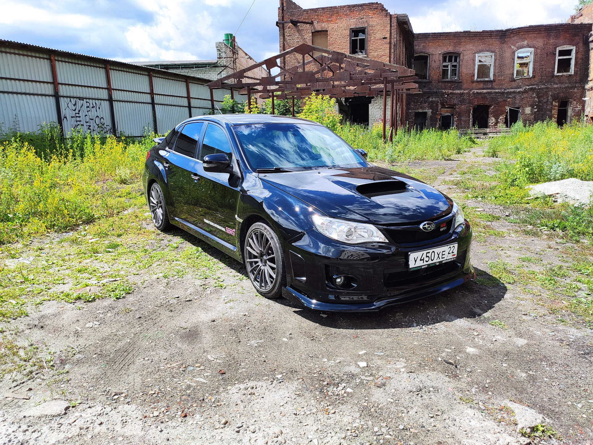 Июньская фотосессия — Subaru Impreza WRX (GH/GE/GV/GR), 2,5 л, 2011 ...
